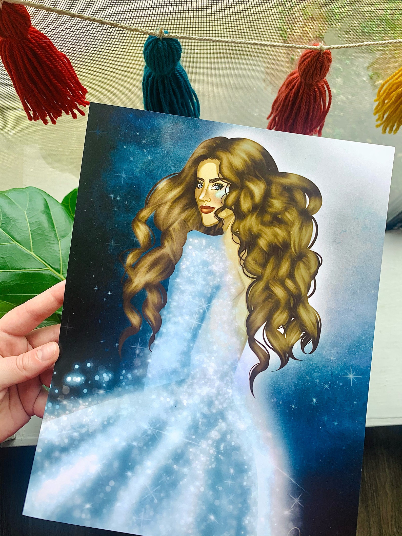 Feyre Art Print/ACOTAR Print/Fan Art Print | Etsy