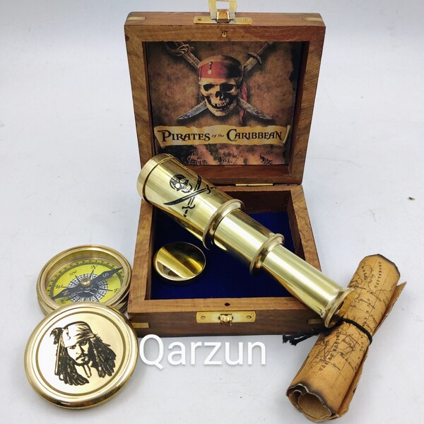 Pirates of Caribbean Compass - Etsy