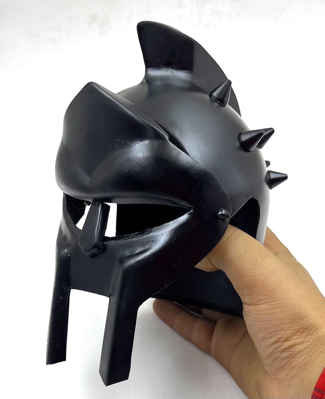 The Great Mini Gladiator Maximum Helmet Black With Display Stand ...