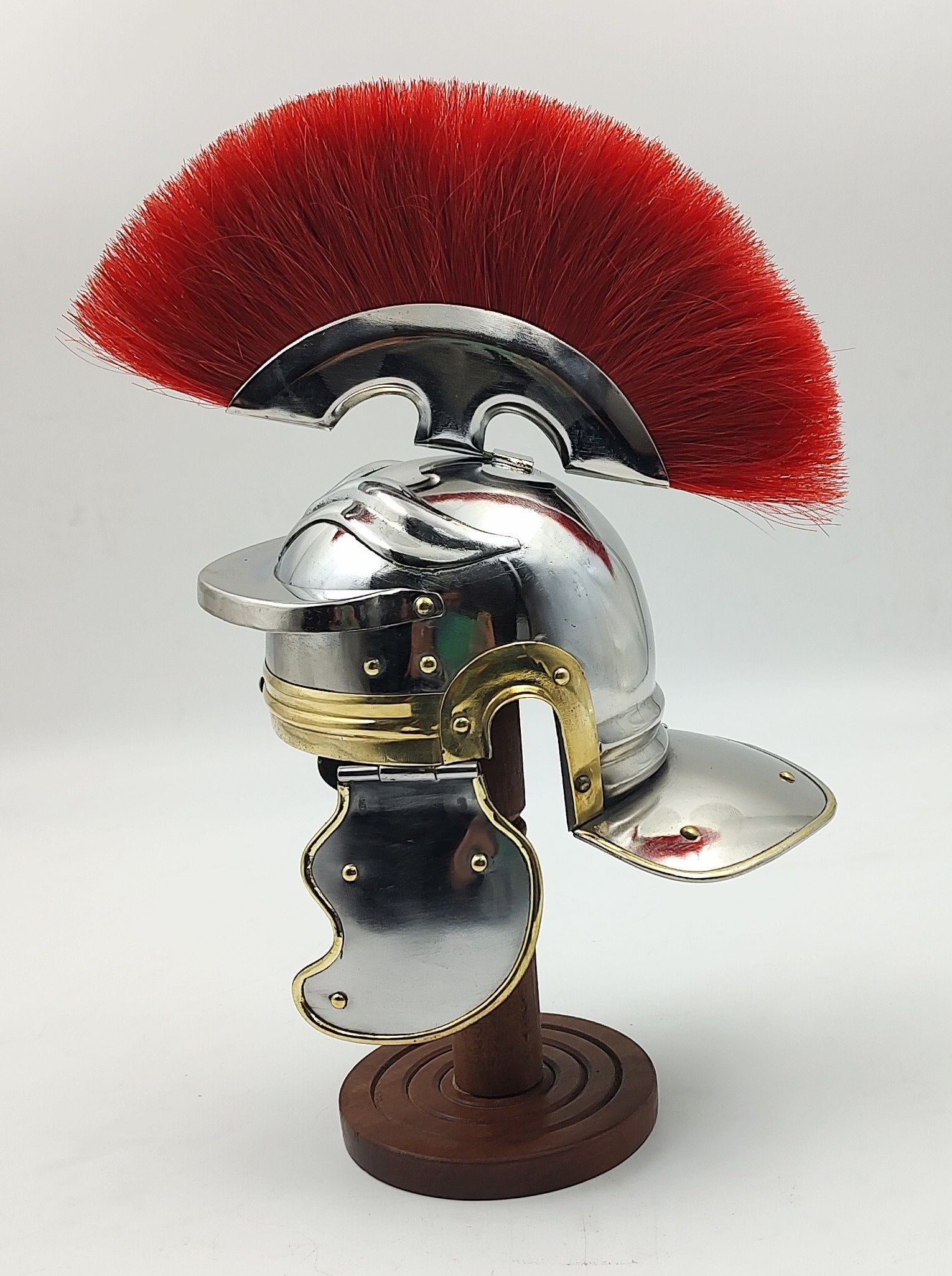 Mini Roman Centurion Helmet With Display Stand Warrior Spartan - Etsy