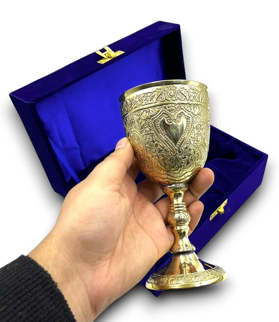 Brass Communion Cups