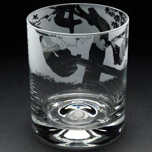Sloth Whiskey Tumbler Glass 260 Ml - Hand Etched/engraved Sloth Design ...