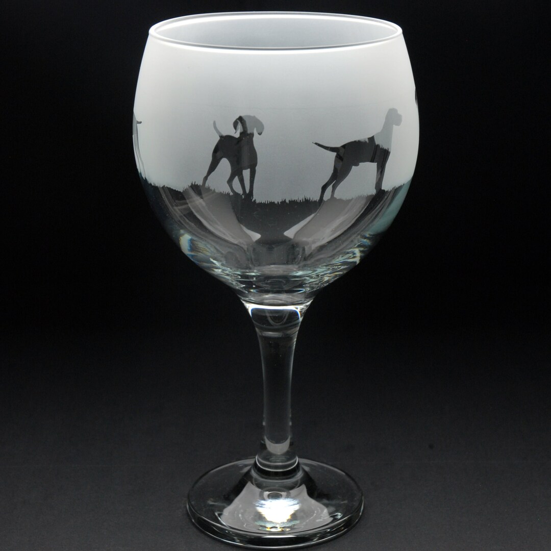 Hungarian Vizsla Dog Gin Glass Engraved Gift Present - Etsy