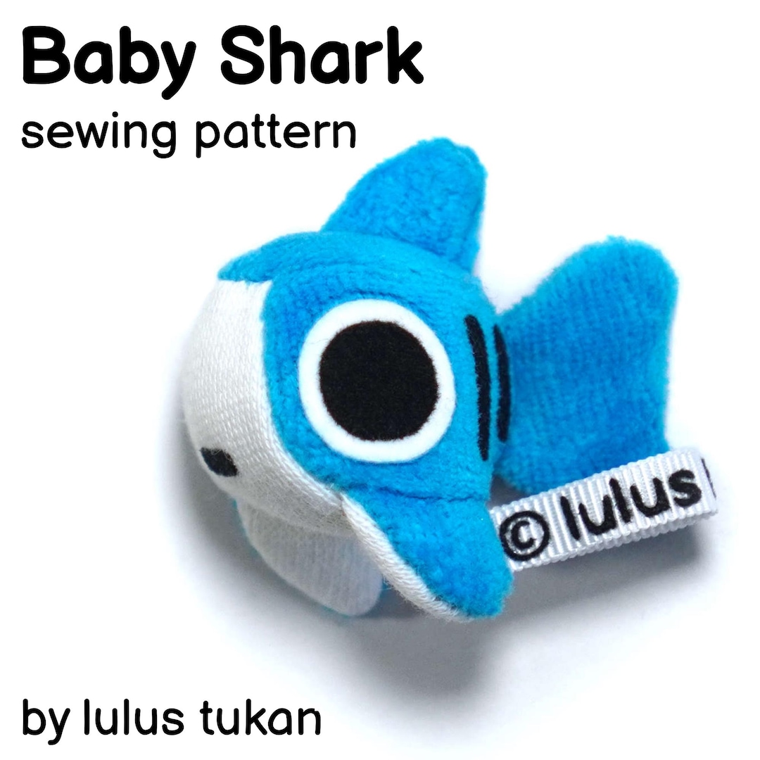 Baby Shark Sewing Pattern PDF Download - Etsy