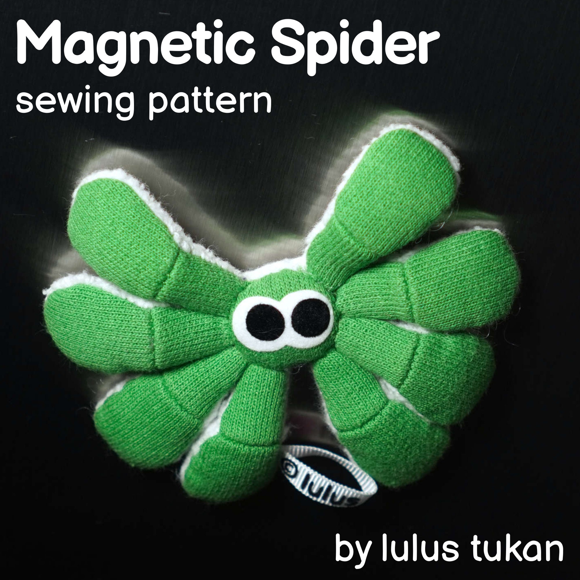 Magnetic Spider Sewing Pattern PDF Download - Etsy