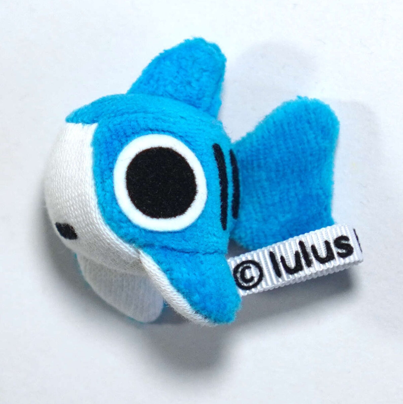 Mini Baby Shark - Plush Animal - Etsy UK