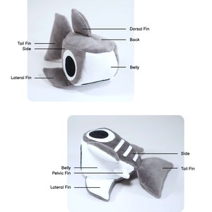 Big Shark Sewing Pattern PDF Download - Etsy