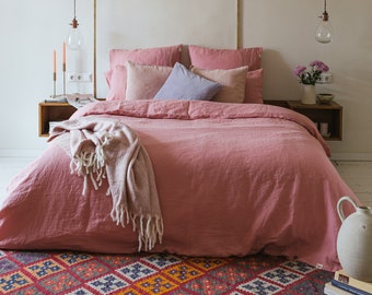 Pink Bedding Double Bed - Etsy