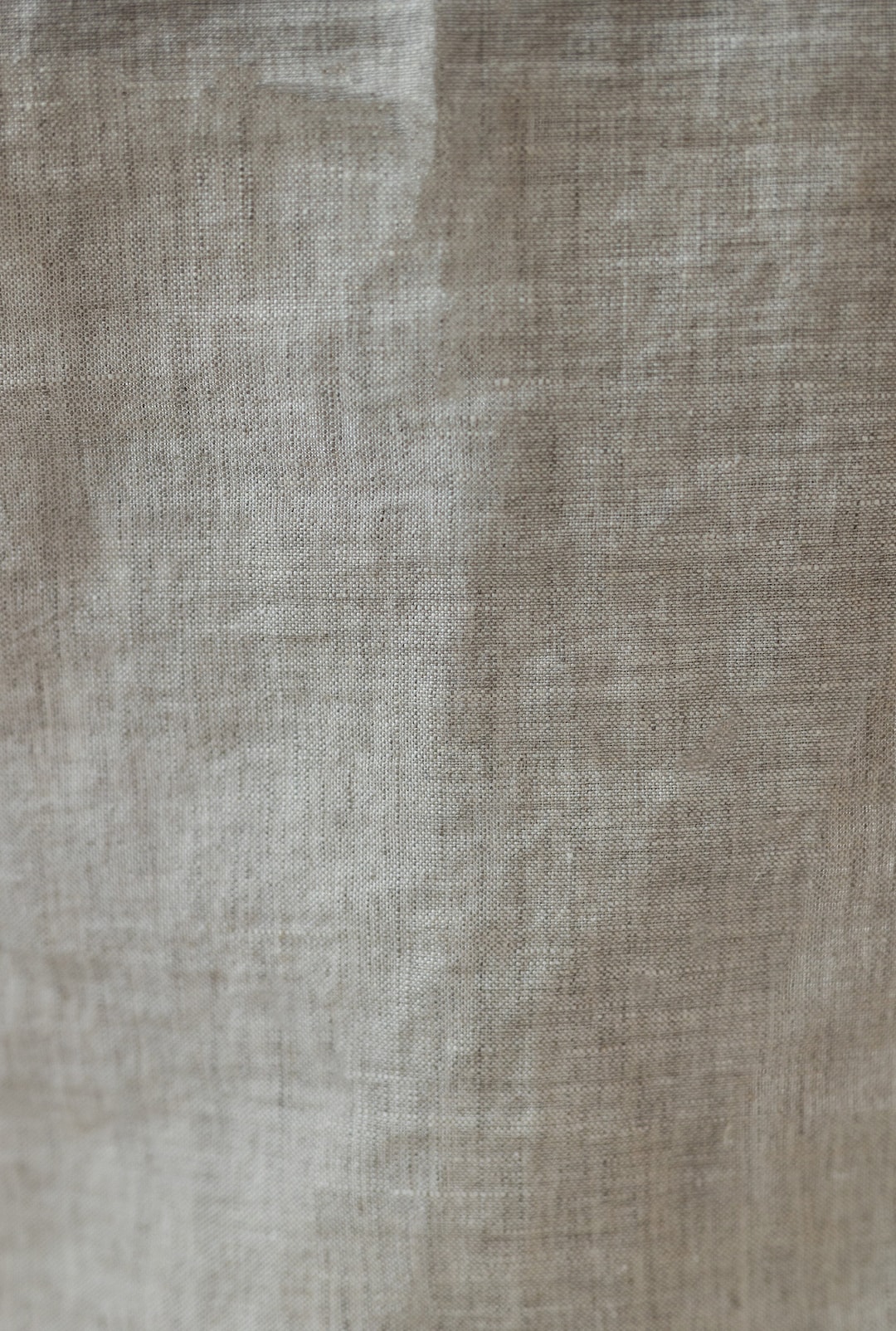 Melange Linen Fabric, Vintage Linen Fabric, Natural Lilen Washed Cloth ...