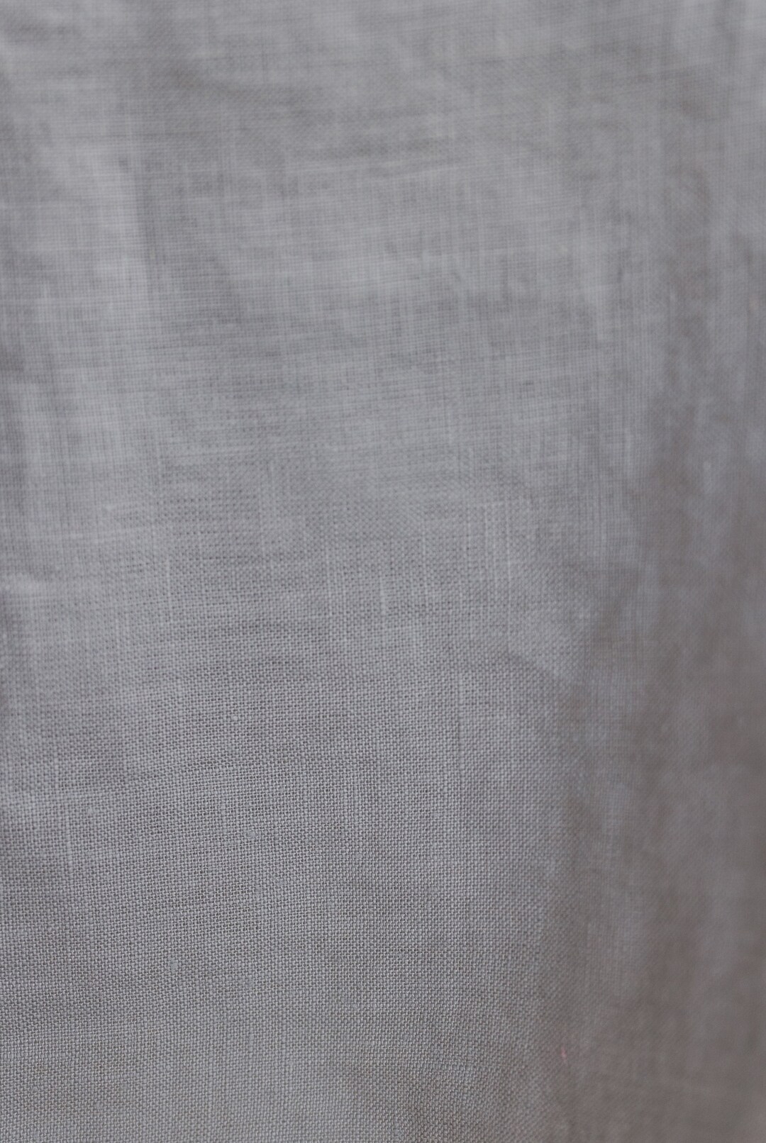 Light Gray Soft Linen Fabric, Pure Linen Fabric, Vintage Linen Washed ...