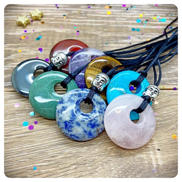 Donut Pendant - Etsy