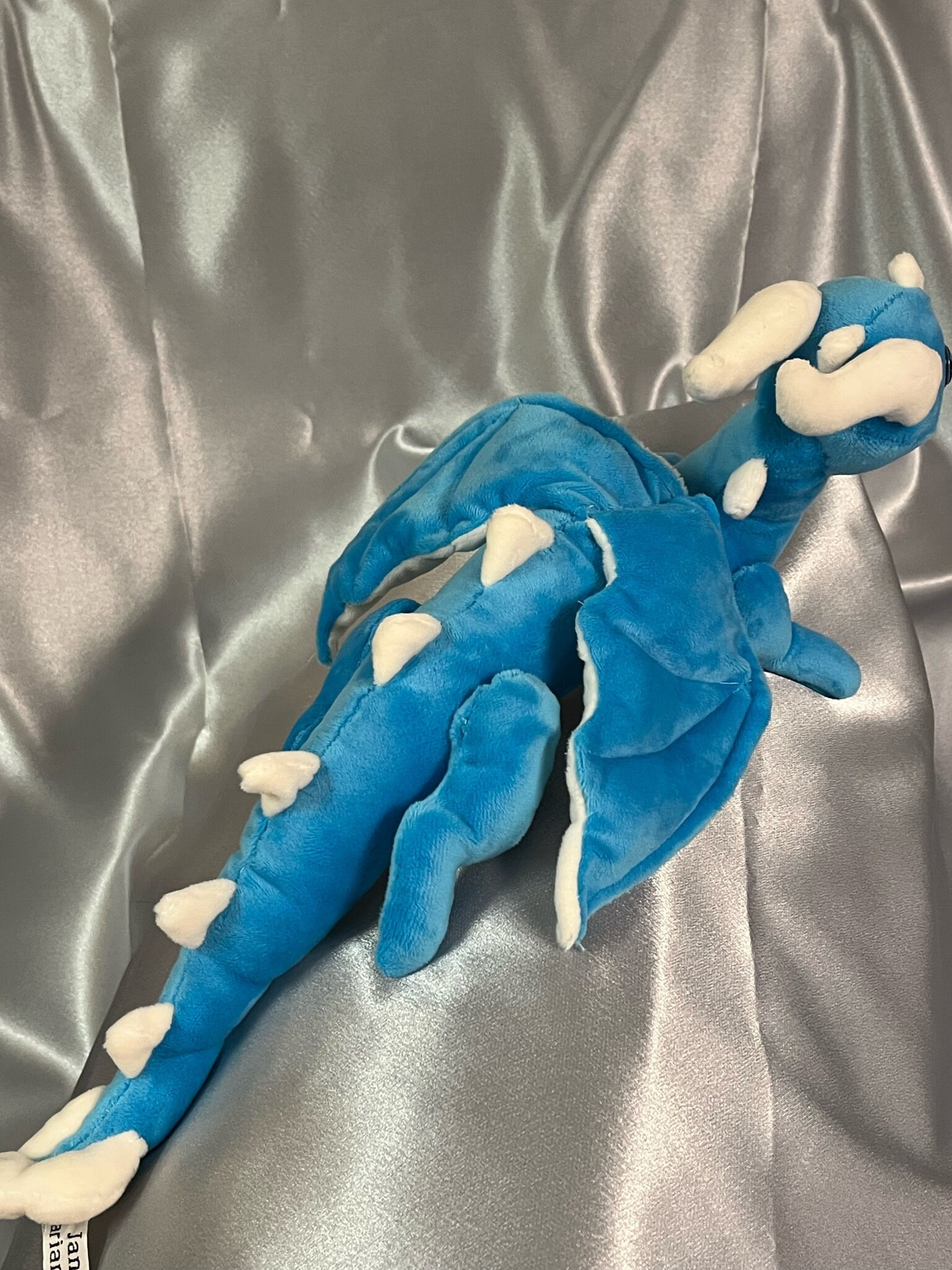 Azure Plush Shoulder Dragon - Etsy