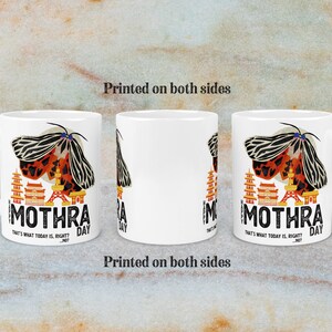 Happy Mothra Day - Mother's Day Funny Pun Mug Kaiju Monster B Movie ...