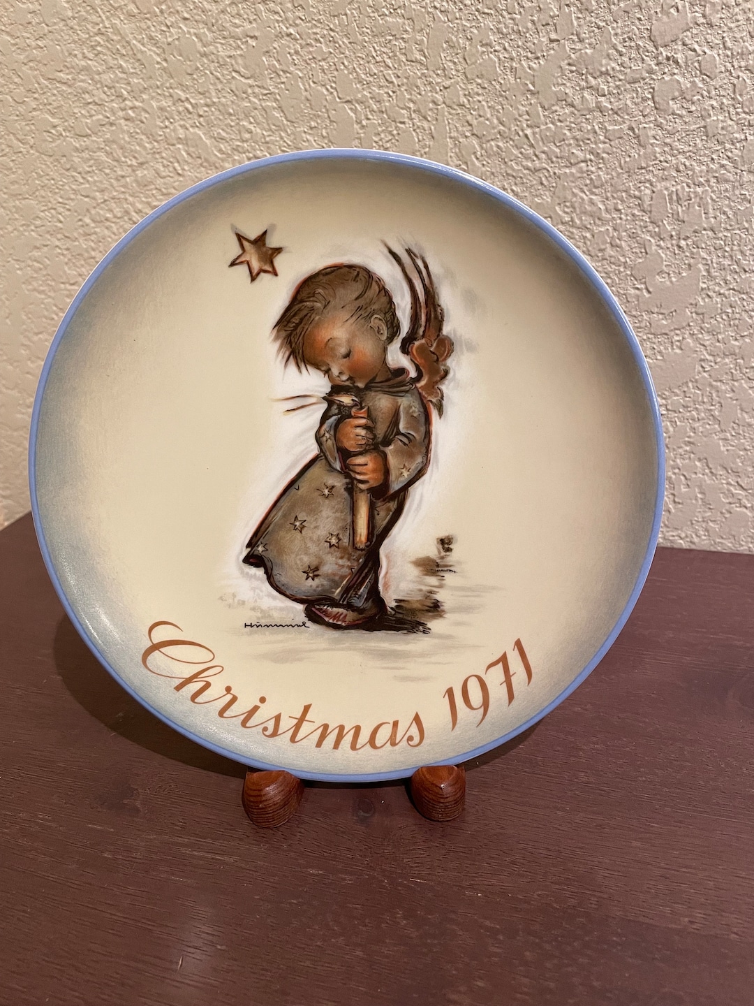 Vintage Hummel 1971 Limited Edition Christmas Plate Wall Plate - Etsy