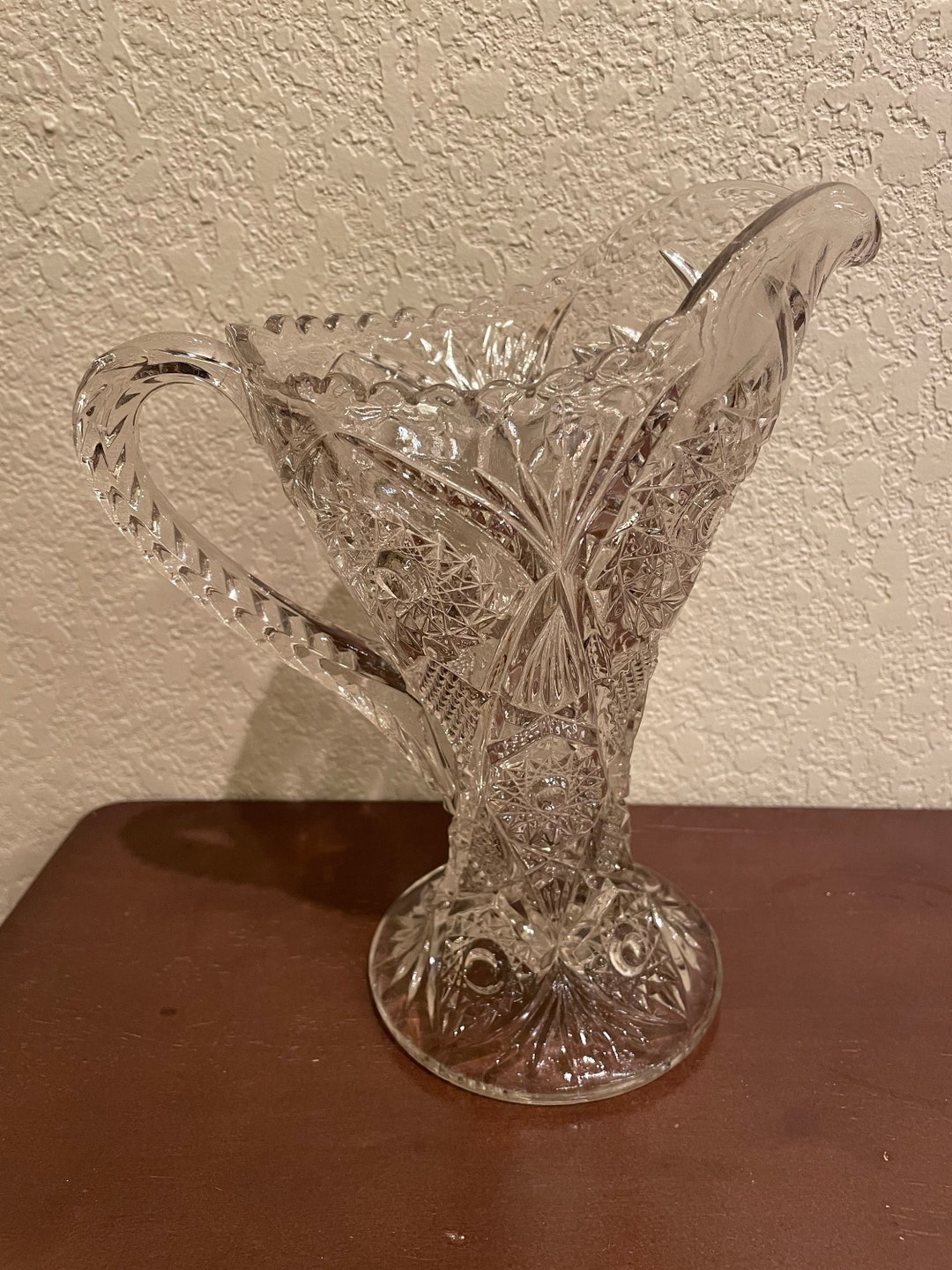 Vintage ABP Imperial Glass Pitcher #348 - Etsy