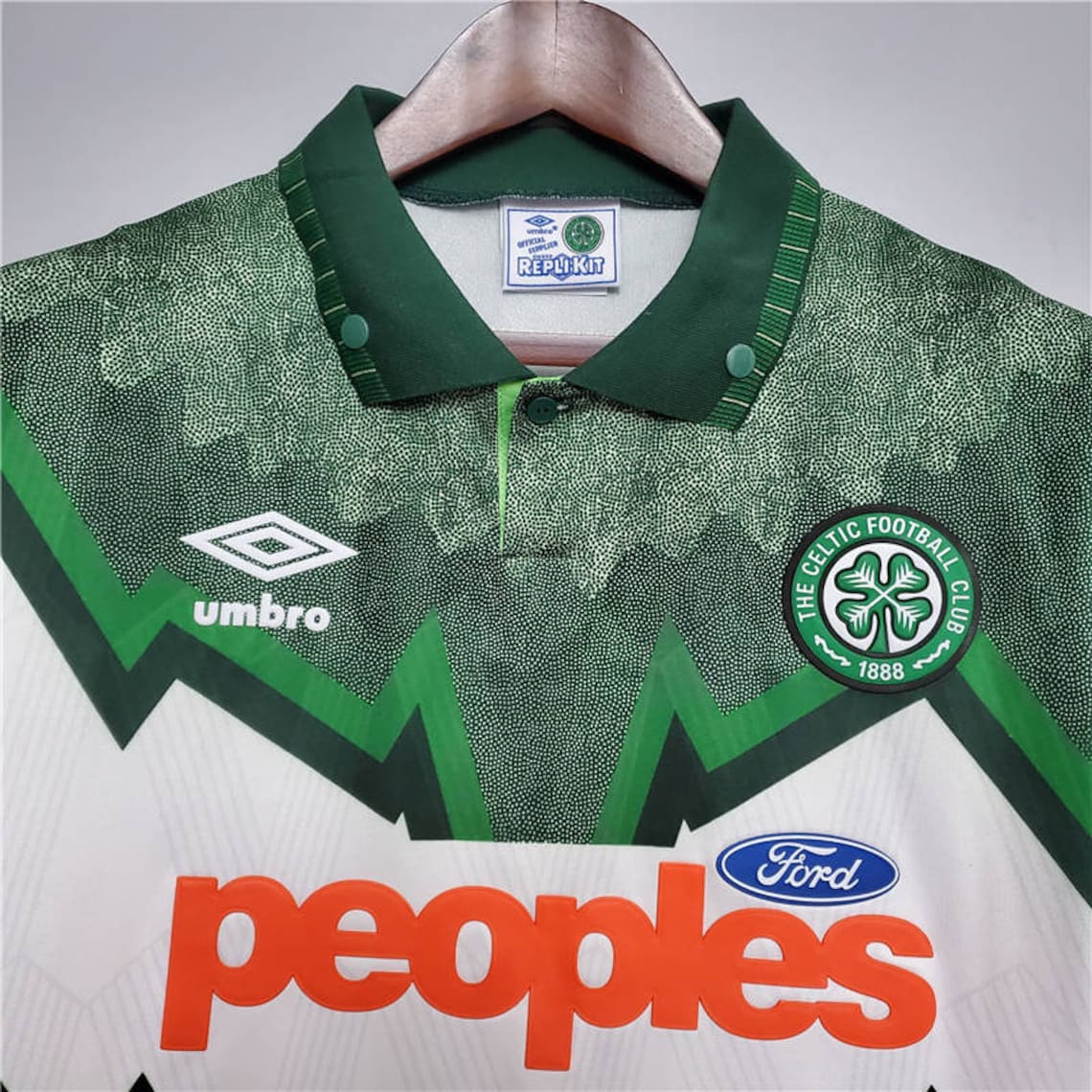 Celtic FC 1991/92 Away Retro football kit jersey | Etsy