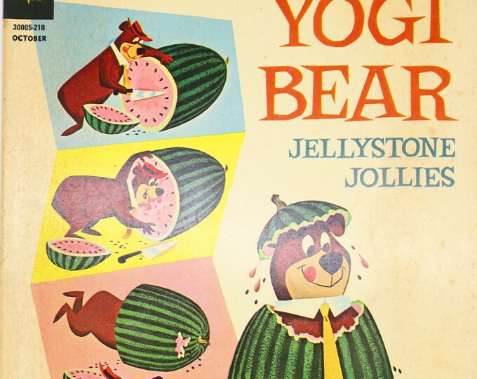 Yogi Bear Jellystone Jollies 10 - Gold Key Comics 1962 - If You Can't ...