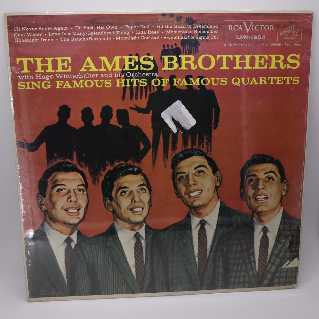 Ames Brothers - Sing Famous Hits of Famous Quartets 1959 SEALED VINYL ...
