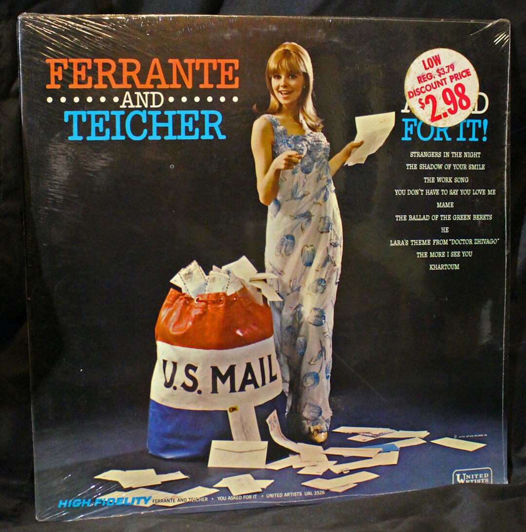 Ferrante y Teicher Lo pediste 1966 VINILO SELLADO Dedos - Etsy España