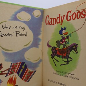 Gandy Goose by Leon Jason Art by Ruth Ruhman Wonder Books 1957 - Etsy