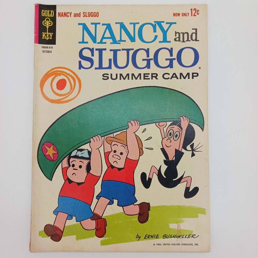 Nancy and Sluggo 192 - Gold Key 1963 - Etsy