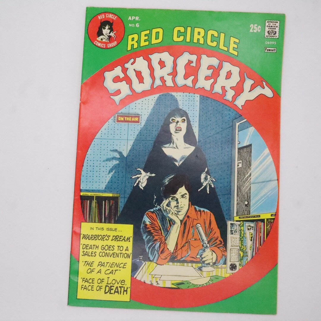 Sorcery 6 Red Circle Comics 1974 - Etsy