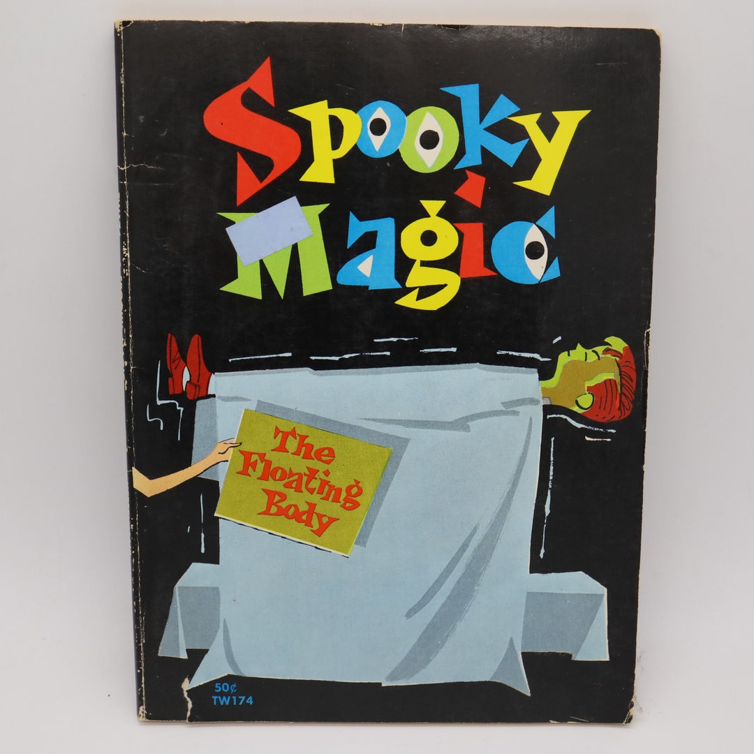 Spooky Magic by Larry Kettelkamp Illu by William Meyerriecks 1955 - Etsy