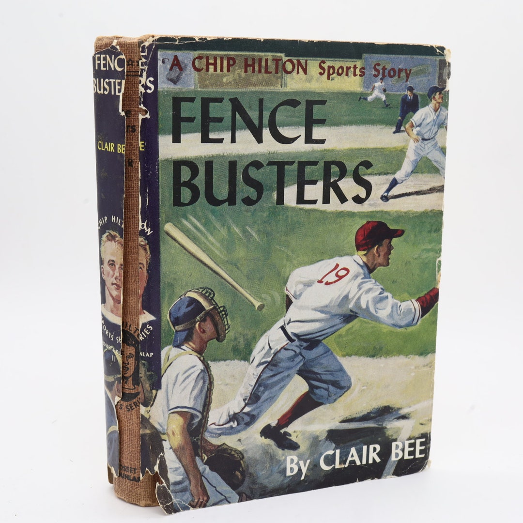 Chip Hilton Fence Busters by Clair Bee 1945 - Etsy