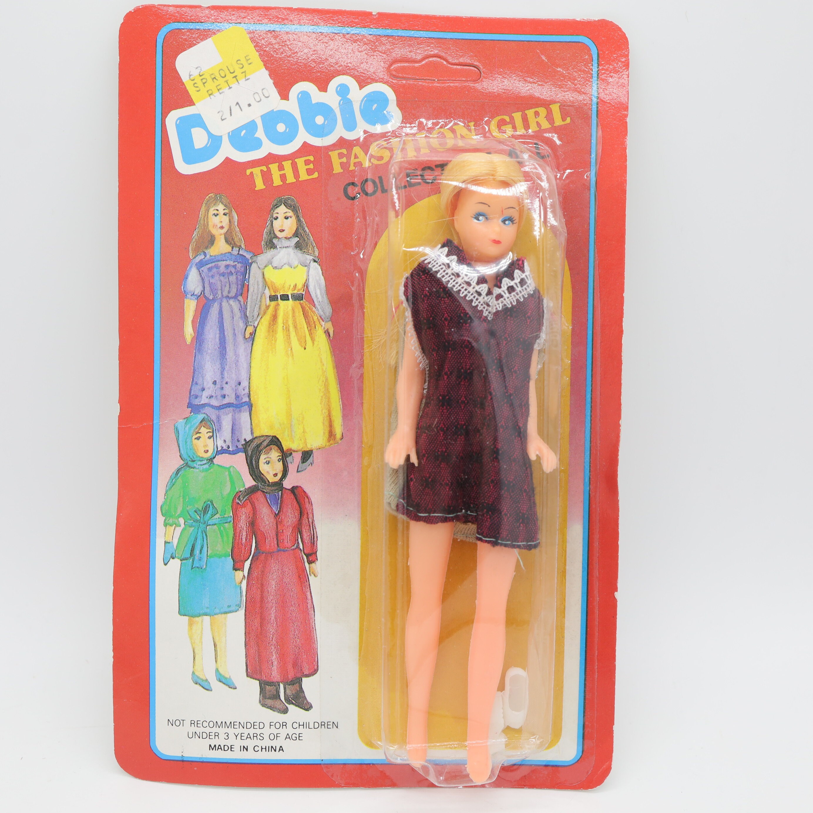 Debbie the Fashion Girl Purple Outfit Topper Dawn Clone - Etsy