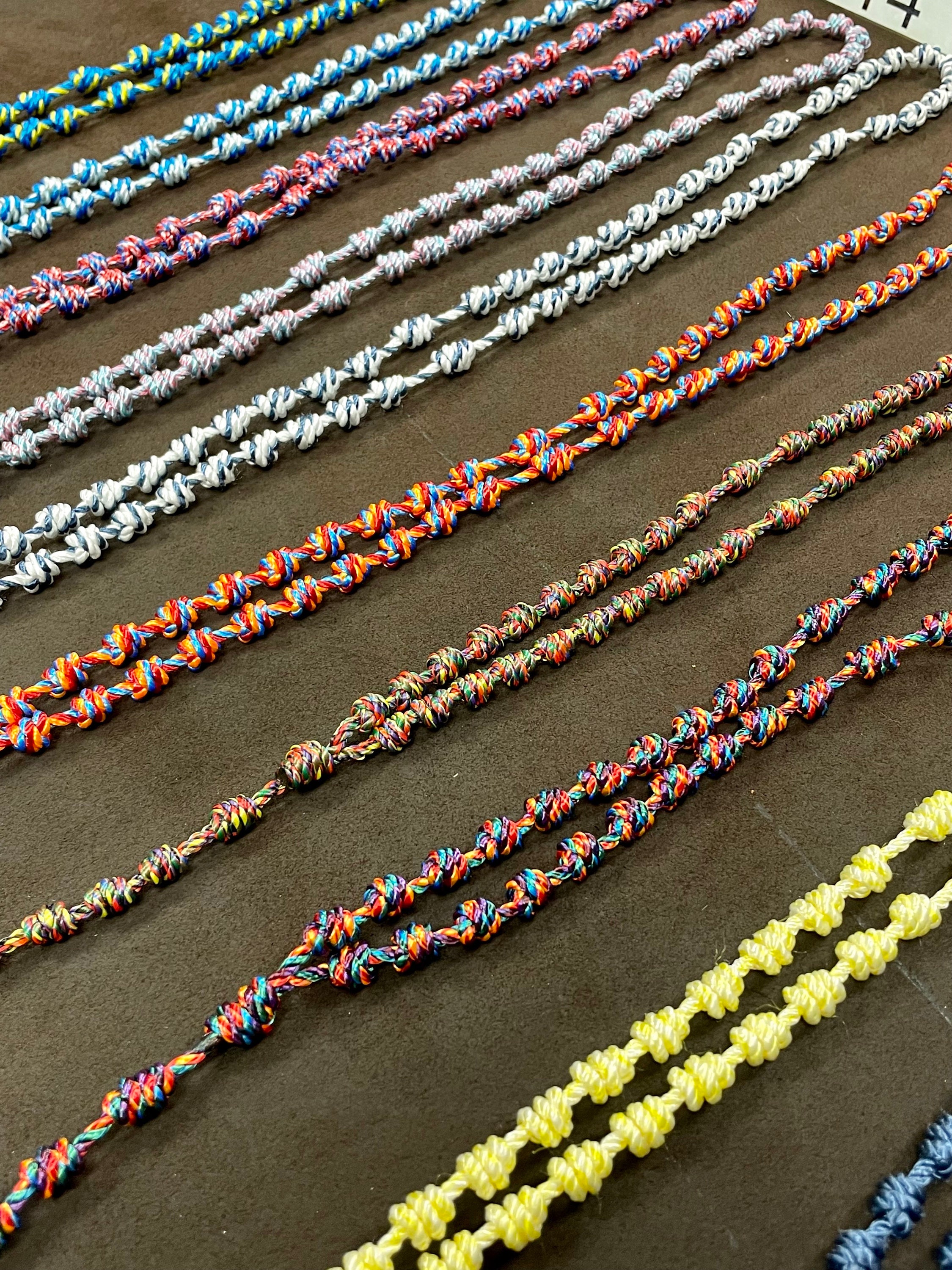 String Rosaries Handmade Knotted - Etsy