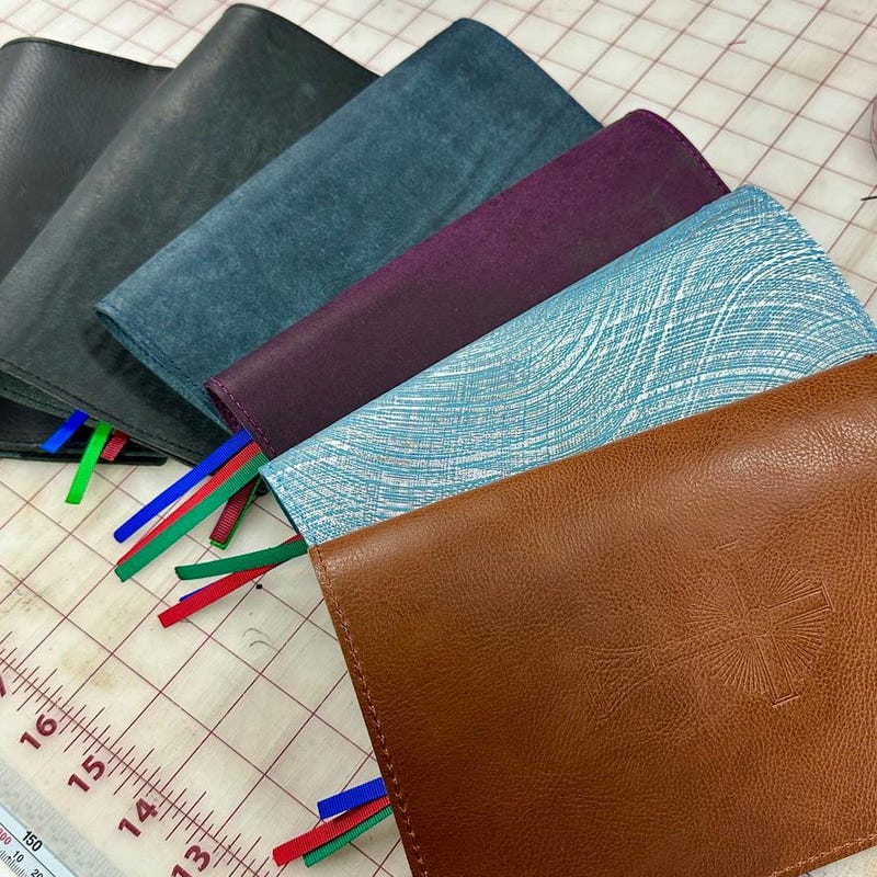 Bible Leather Cover Usa - Etsy