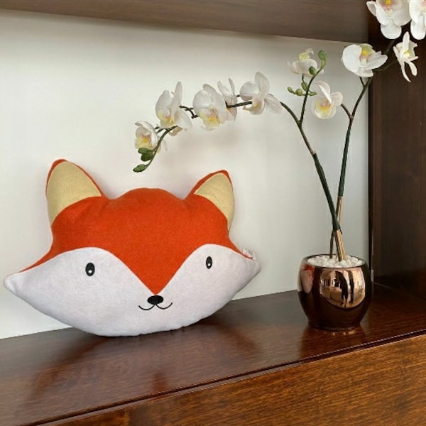 Fox Cushion - Etsy