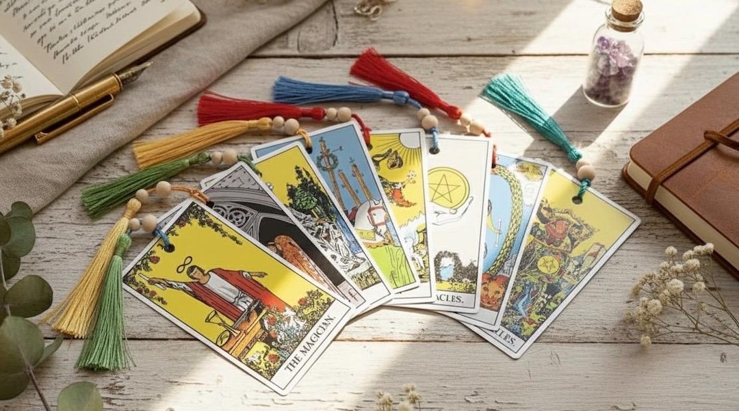 Tarot Card Bookmark | Intuitively Chosen Tarot | Original Classic ...