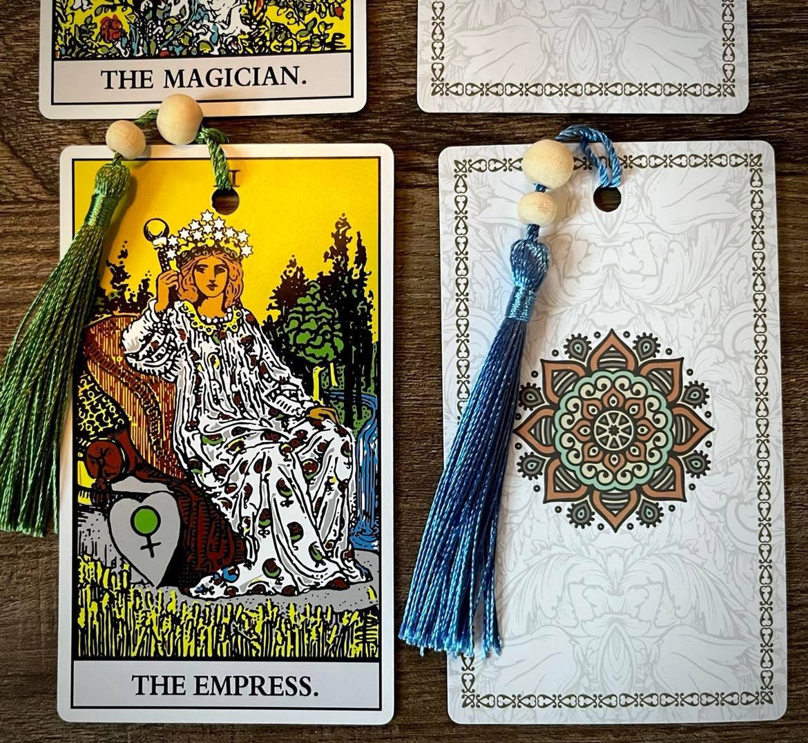 Tarot Card Bookmark | Intuitively Chosen Tarot | Original Classic ...