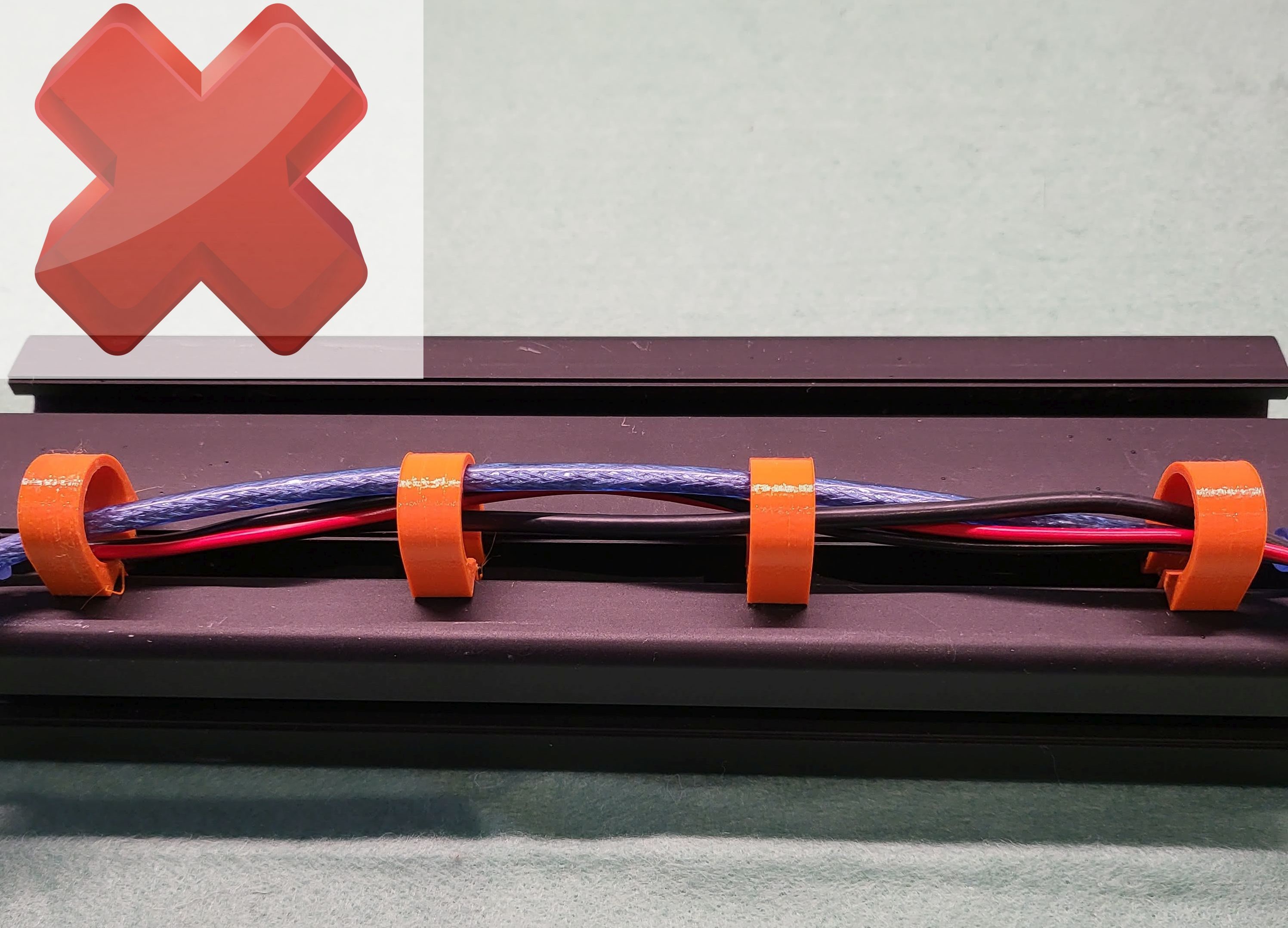 Cable Management Clip for 8020 Sim Racing Profile Rig pack of - Etsy UK