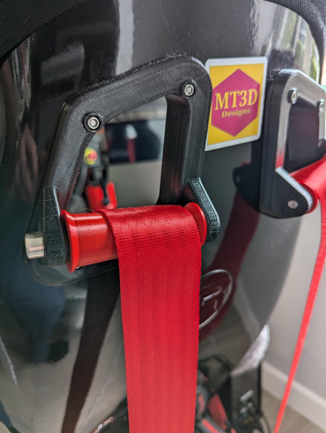 Seatbelt Roller System for Use With Belt Tensioner Systems, Simracing ...