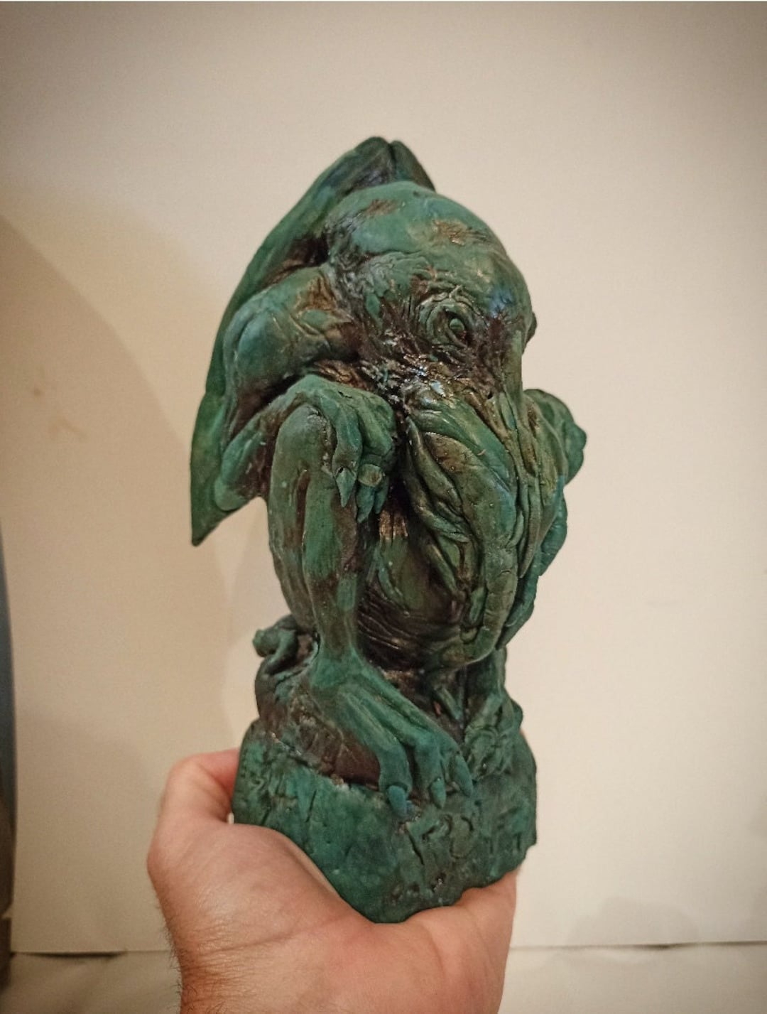 Cthulhu Idol. Cthulhu Statue, Handmade Cthulhu Figure, Lovecraft ...