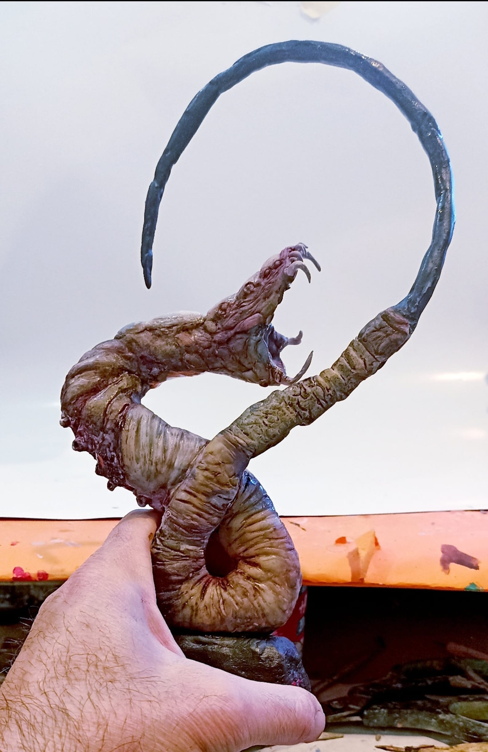 Alien Parasite. Handmade Figures, Monster Figures, Horror Figures ...