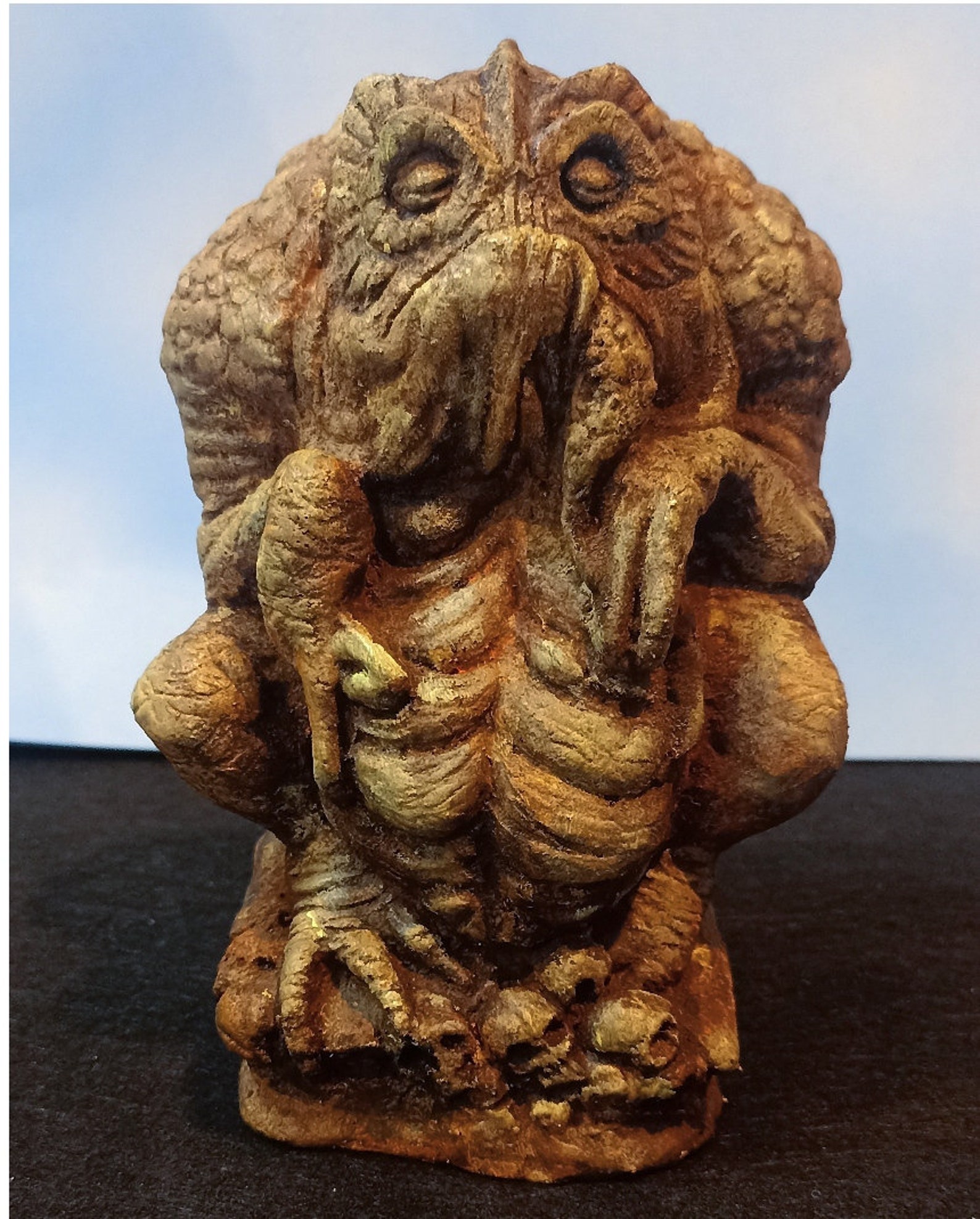 Tsathoggua. Lovecraft, Cthulhu Mythos, Lovecraft Figurines, Handmade ...