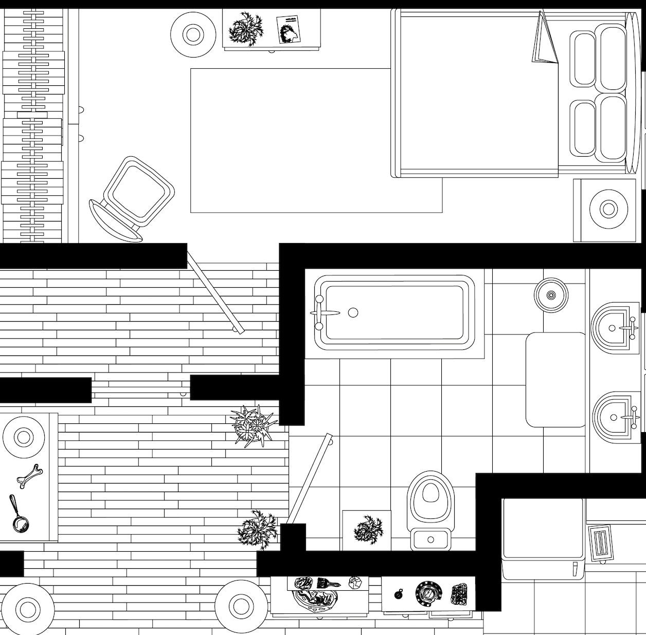 Friends TV Show Apartment Floor Plan-friends Ross Geller - Etsy