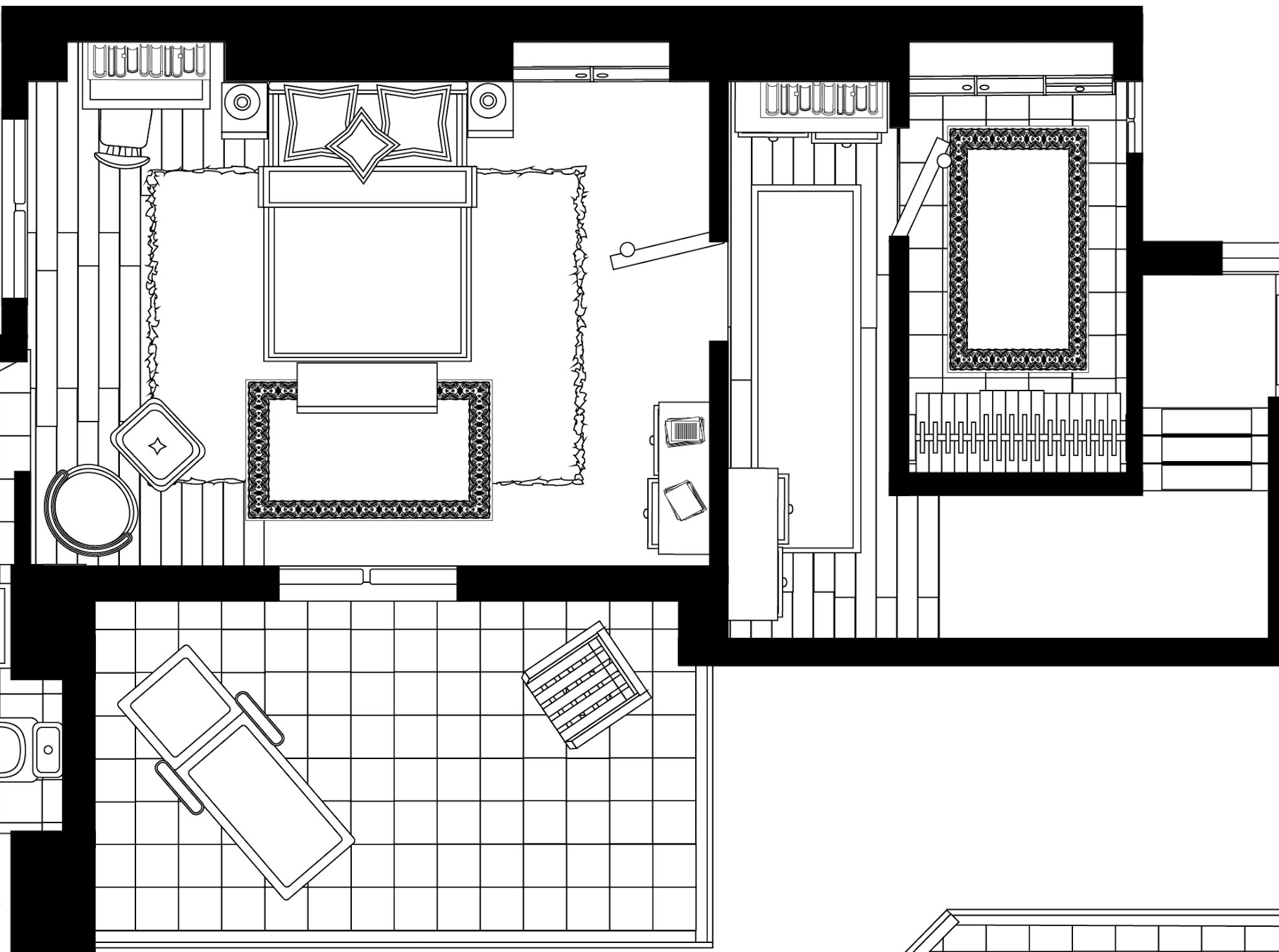 Two and a Half Man TV Show Apartment Floor Plan - Charlie Harper House ...