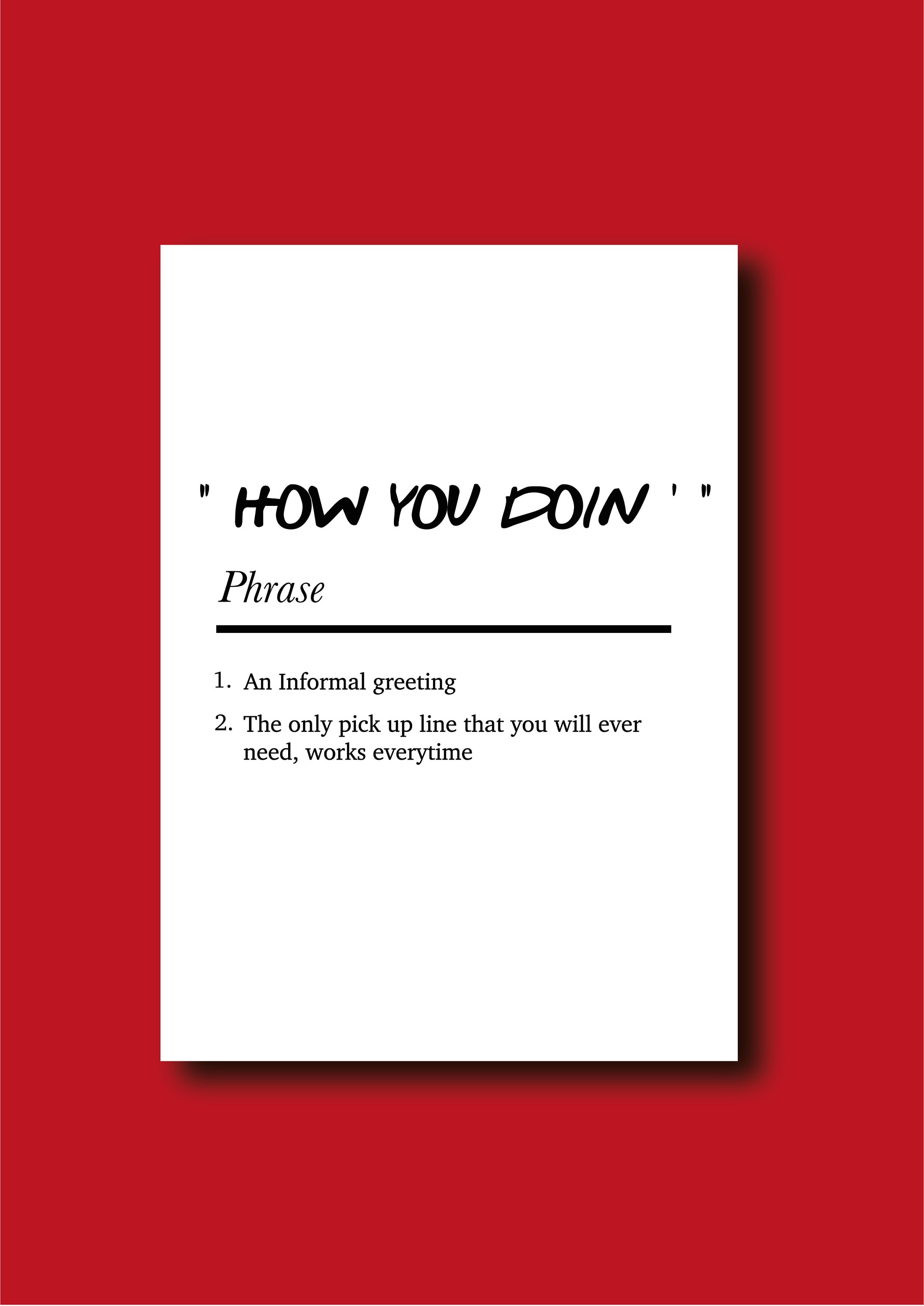 Friends Printable Poster, Digital Download Print, TV Show Quote, Unagi ...