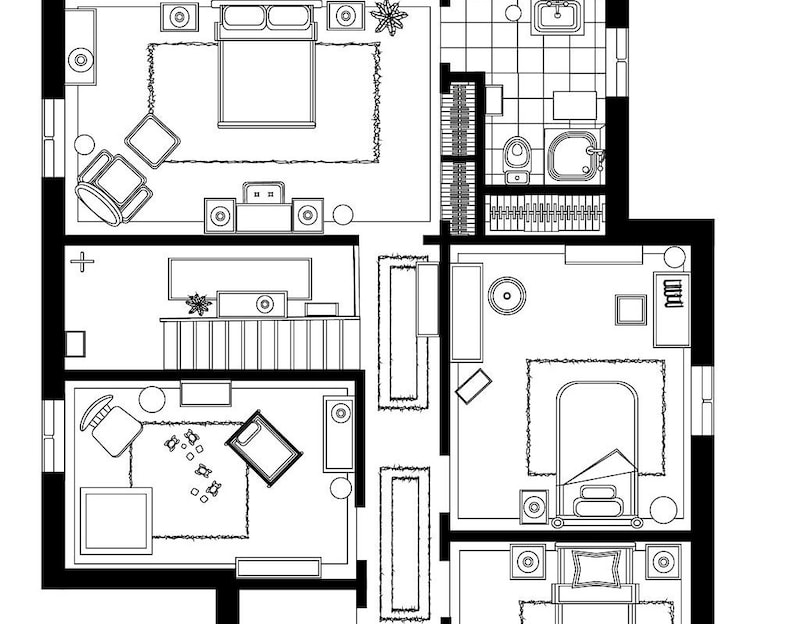 The ‘simpsons’ TV Show House Floor Plan - Etsy UK