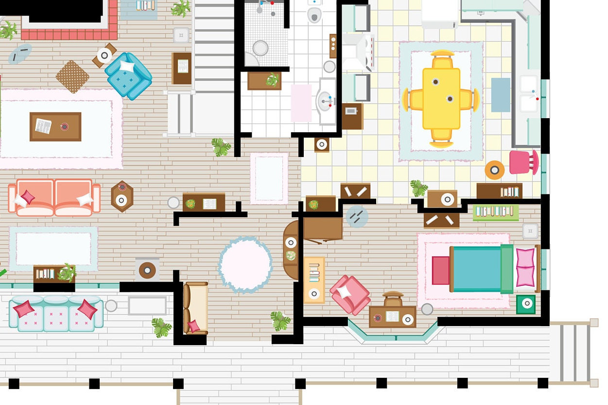 Lorelai and Rory Gilmore Floorplans — Floor Plans by Matilda