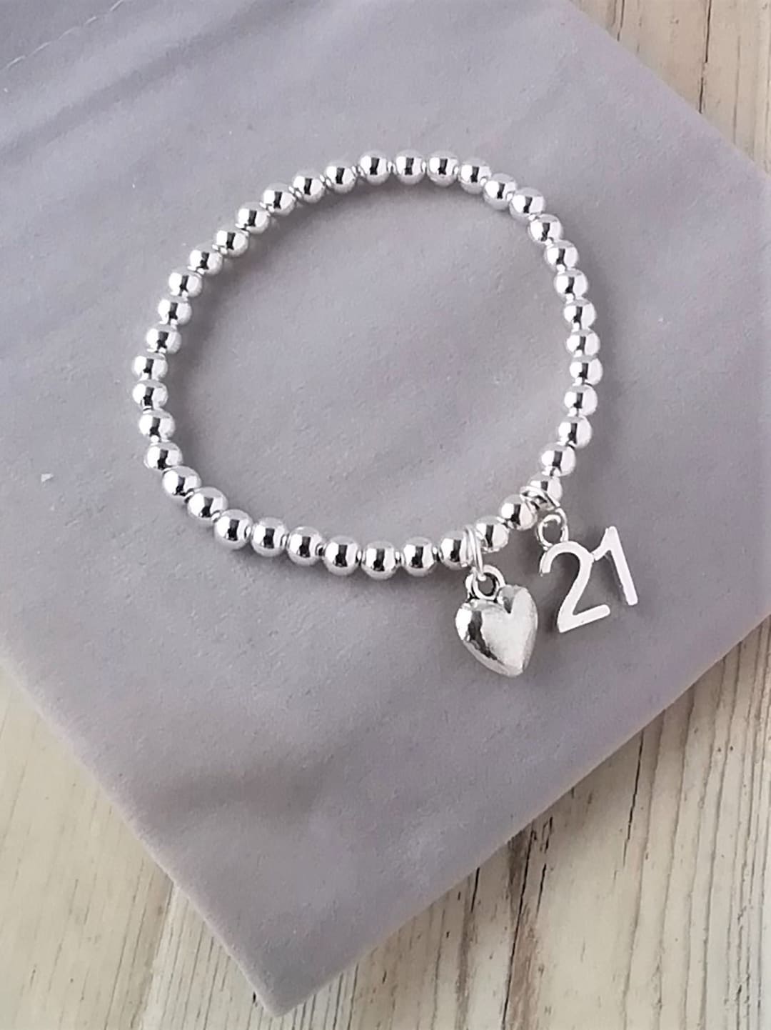 21st Birthday Bracelet 21st Birthday Jewellery 21st Birthday - Etsy