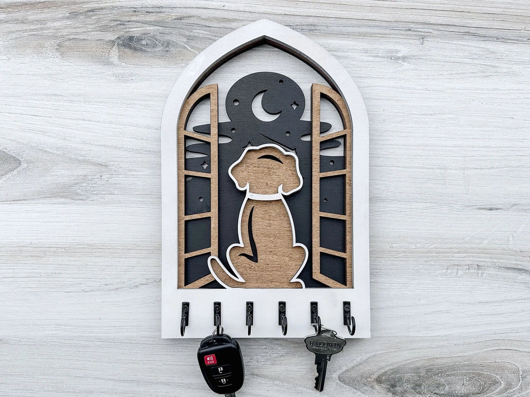 Multilayer Dog Key Holder| Diy | Wall Décor | Paint Kit | Boutique Kit ...