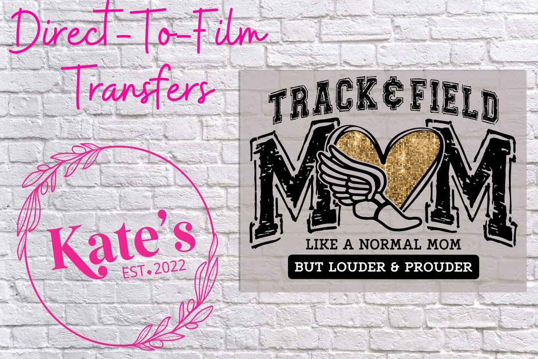 Ready to Press DTF Transfer | Track & Field Mom - Etsy