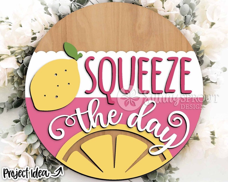 Squeeze the Day Door Hanger Diy | Door Hanger Diy | Door Hanger Kit ...