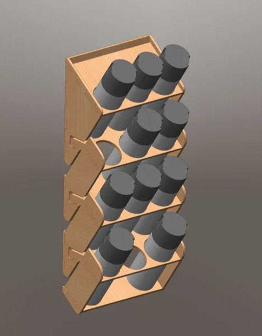 Laser Pre-cut DIY Spray Can Racks - Etsy
