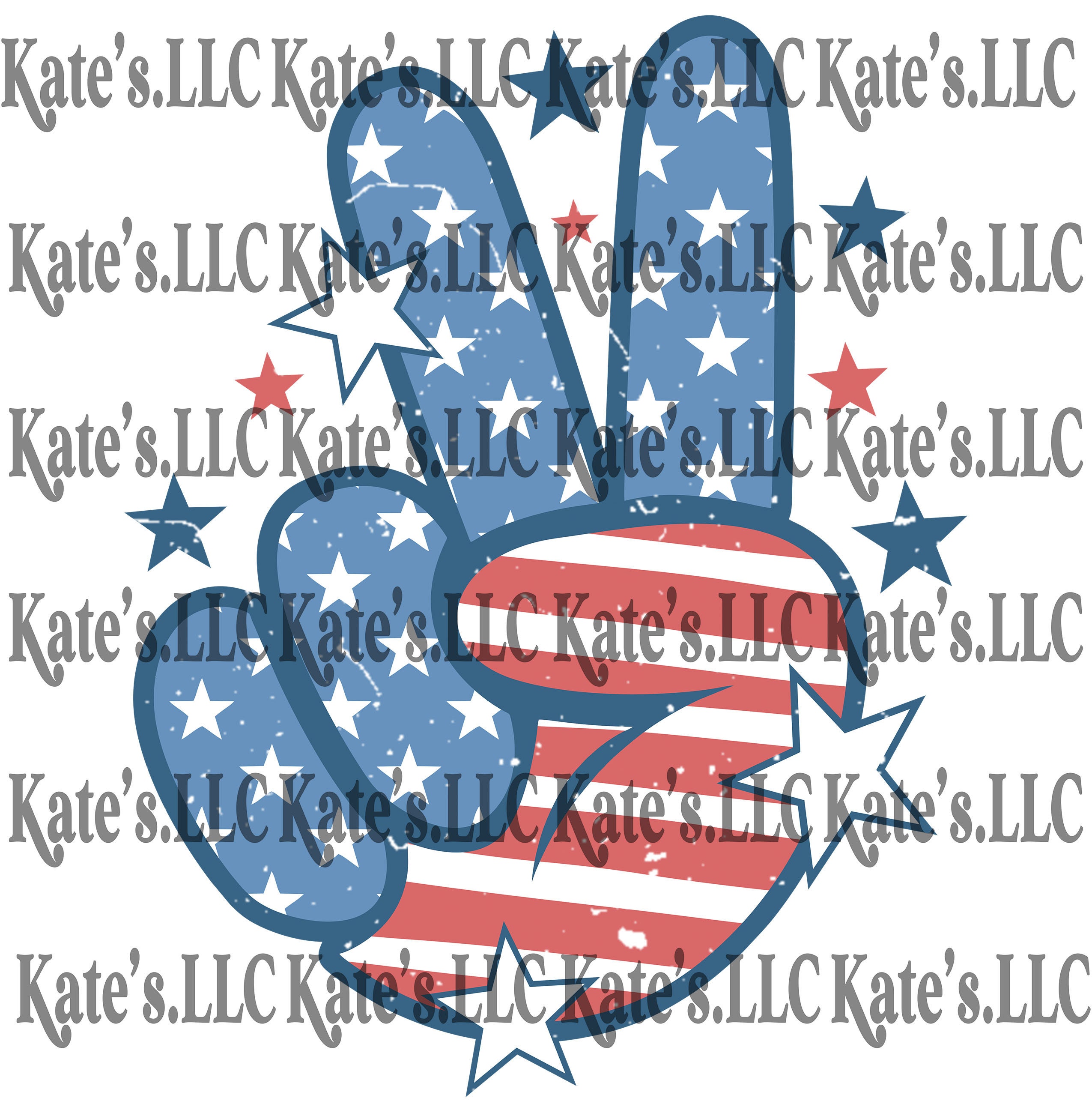 Retro Peace Sign DTF Transfer - Etsy